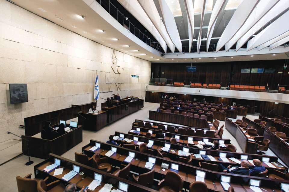 מליאת הכנסת // צילום: דודי ועקנין