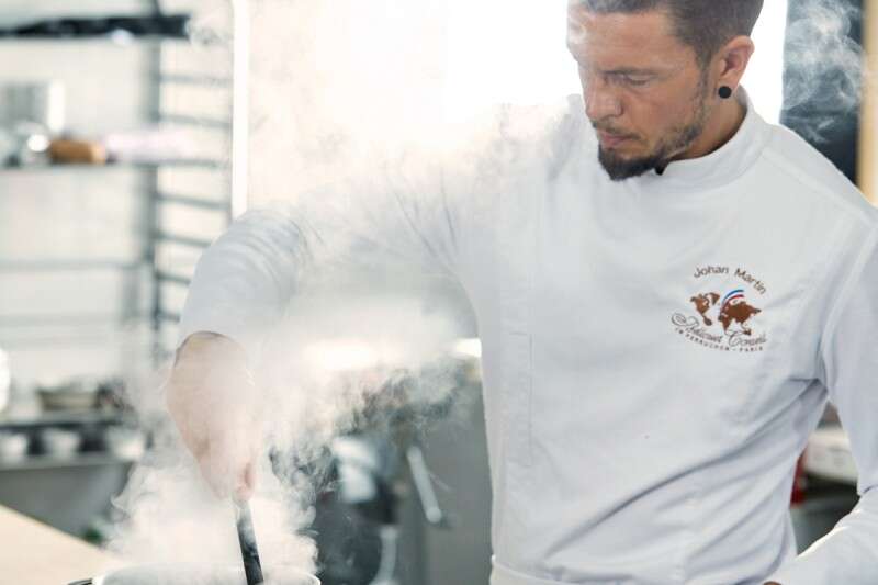 מרטין בפעולה. סגנון נועז וגימורים מדויקים // צילום: אמיר מנחם