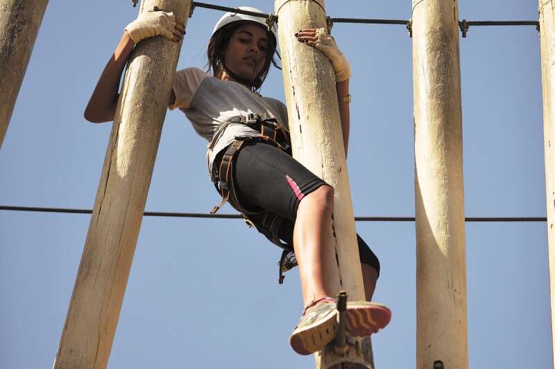 פארק החבלים חוות הגמלים // צילום: ערן דולב