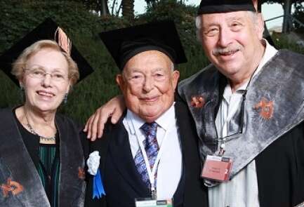 Isi Leibler receives honorary doctorate from Bar-Ilan University