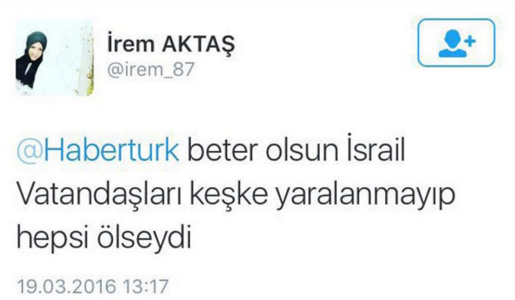 הציוץ של חברת הפרלמנט // צילום: מתוך טוויטר