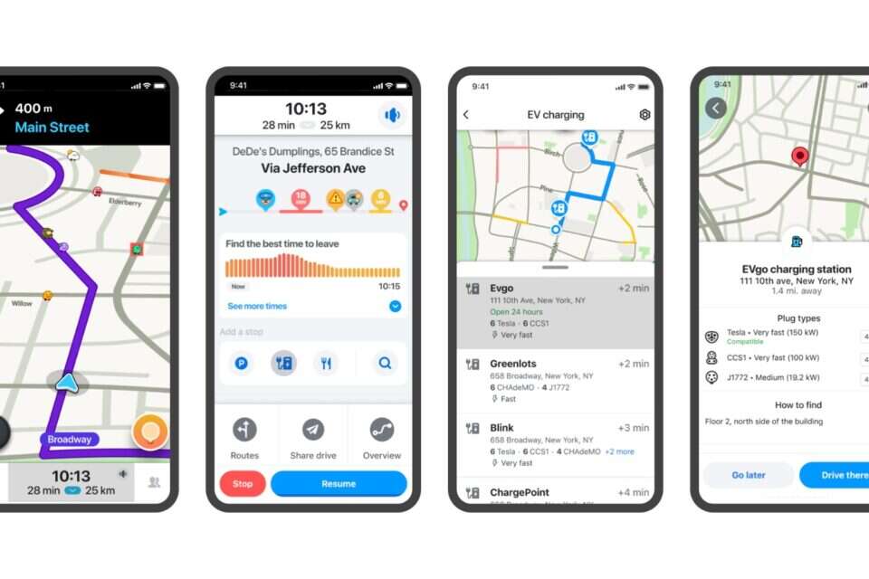 Waze מציגה: איתור עמדות טעינה לרכב חשמלי | ישראל היום