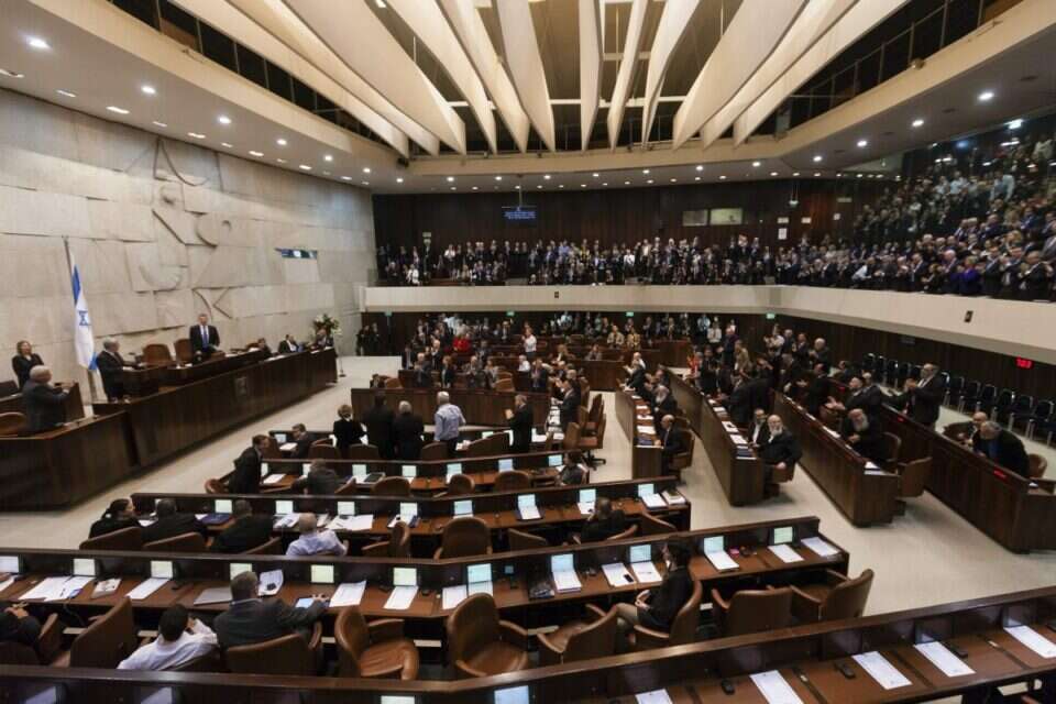 מליאת הכנסת. דודי ועקנין // מליאת הכנסת