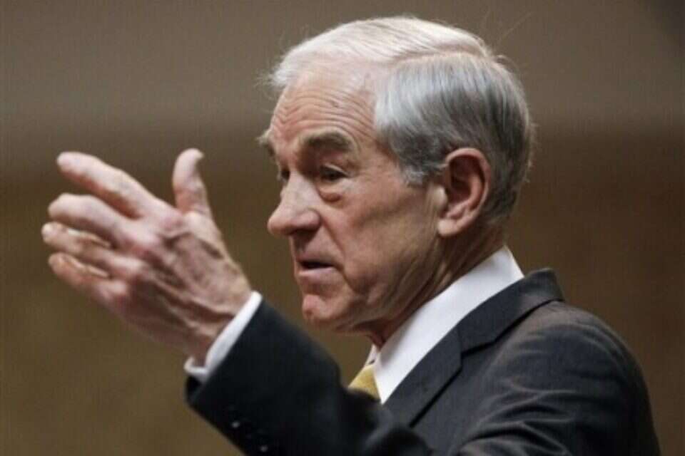 צילום: AP // Republican presidential candidate, Texas Rep. Ron Paul ...