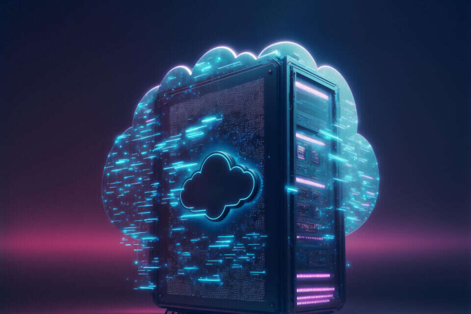 online-cloud-data-storage-concept-cloudscape-digital-online-server ...