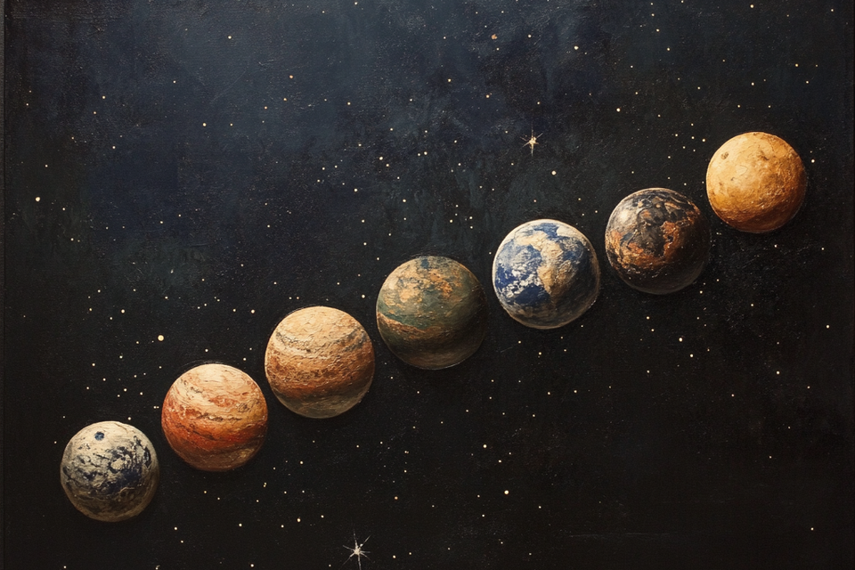 בפעם האחרונה עד 2040: אל תפספסו את התצוגה הנדירה של "מצעד כוכבי הלכת ...